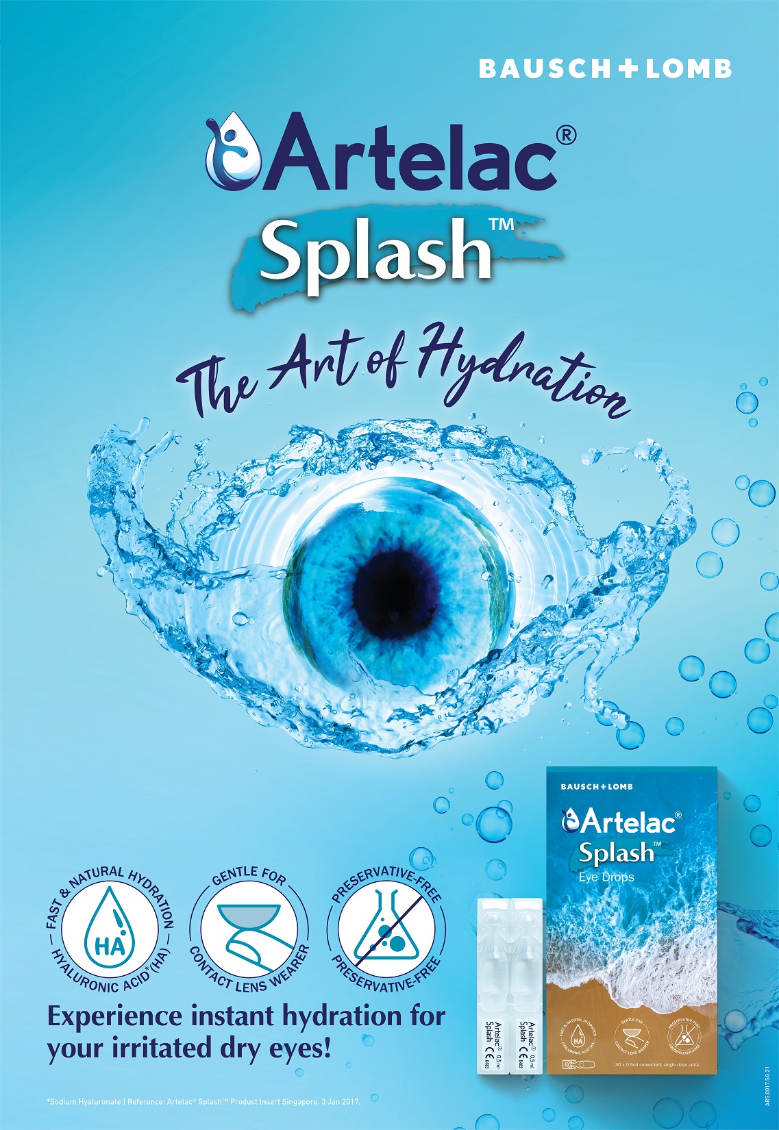 Artelac® Splash™ Eye Drops : Bausch + Lomb