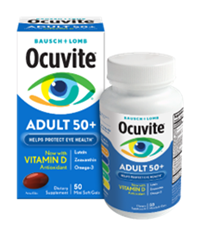 Ocuvite® Adult 50+ with Vitamin D : Bausch + Lomb