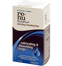 renu MultiPlus Lubricating & Rewetting Drops : Bausch + Lomb